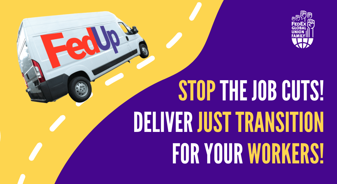 ETF: European Transport Workers' Federation | Workers demand FedEx ...