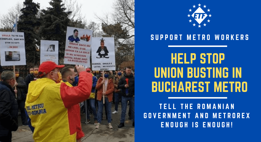 ETF: European Transport Workers' Federation | Romania: Stop union ...