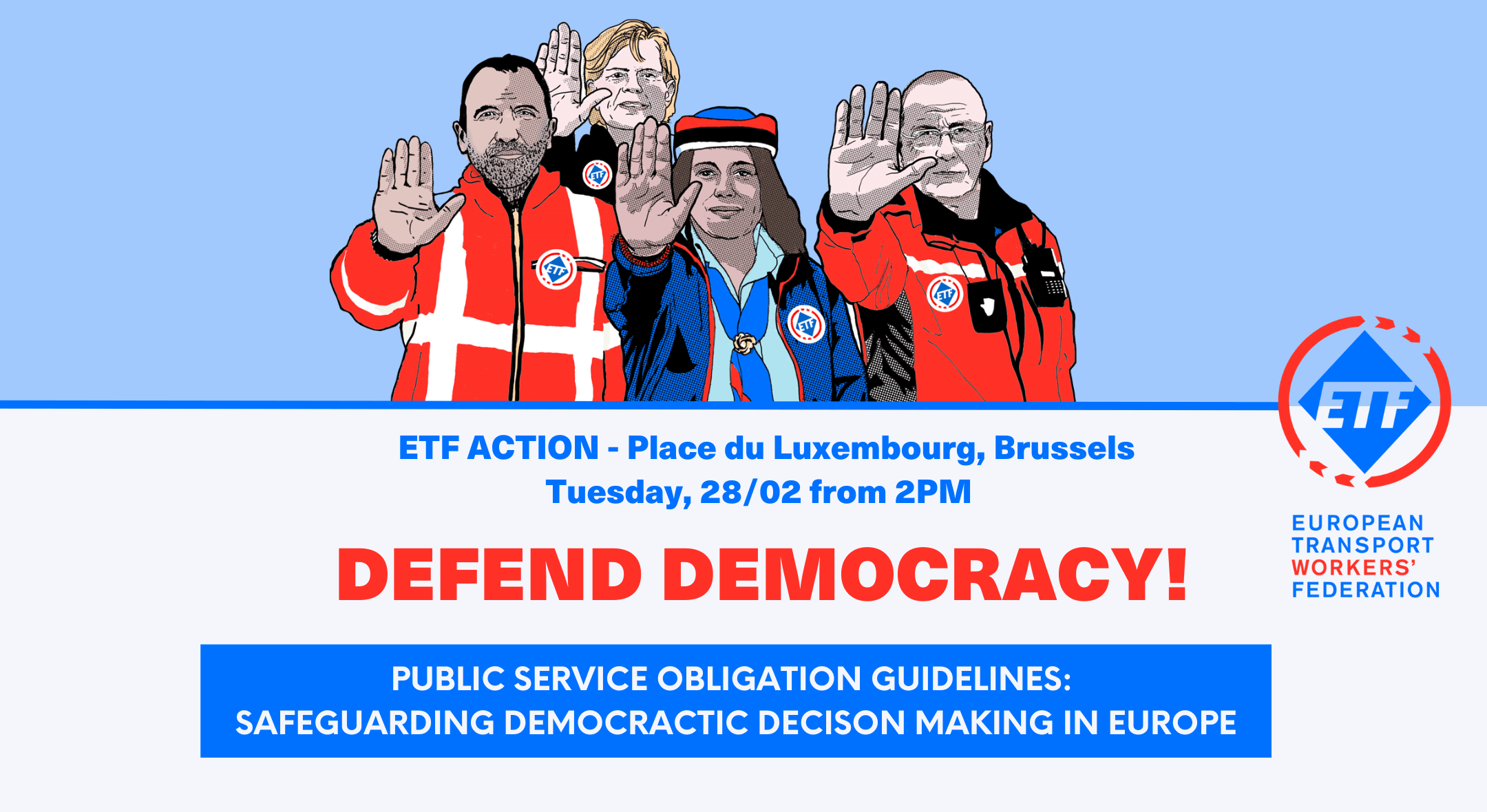 ETF: European Transport Workers' Federation | Transport workers and ...