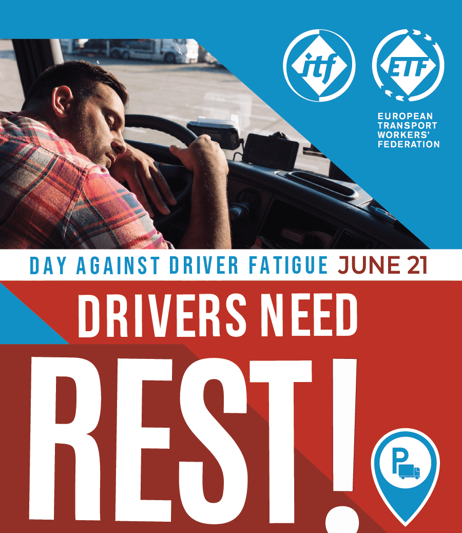 ETF: European Transport Workers' Federation | Day Against Driver ...
